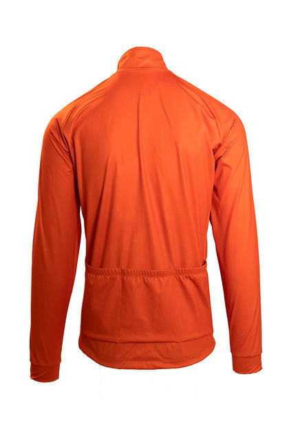 VOmax Men's Winter Training and Commuter Cycling Jacket - Orange